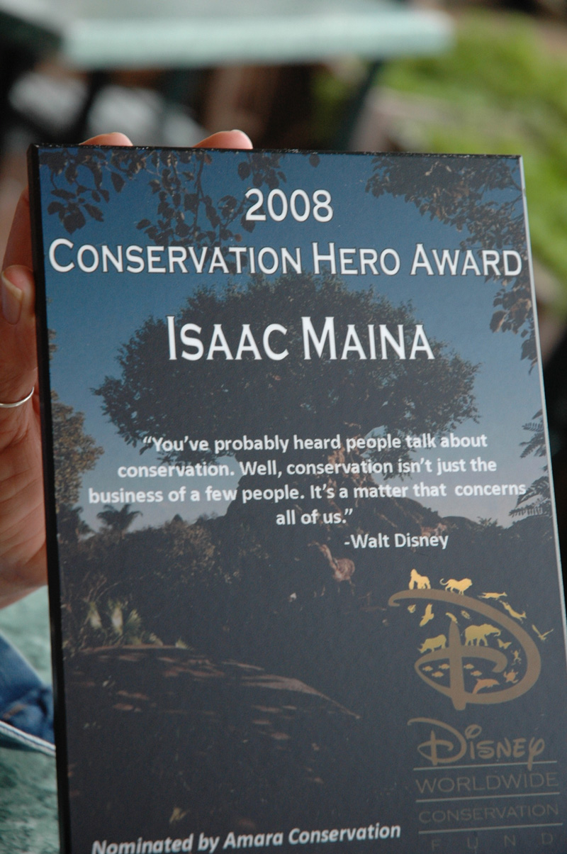 Isaac Maina – Amara Conservation